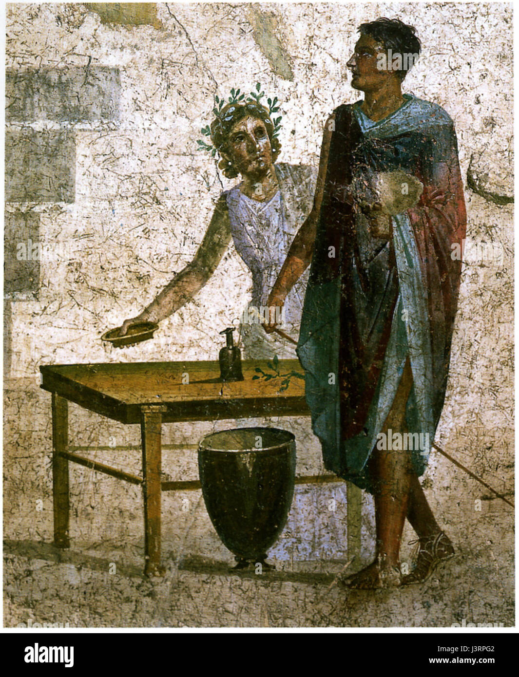 The 'Jason fresque romaine' refers to a Roman fresco depicting the ...