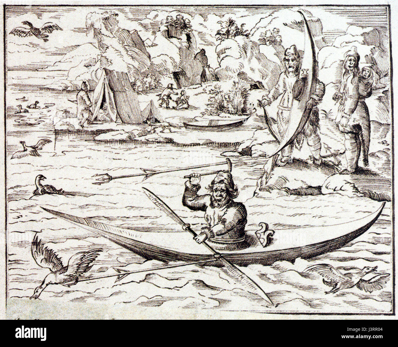 Inuit painting art hi-res stock photography and images - Alamy