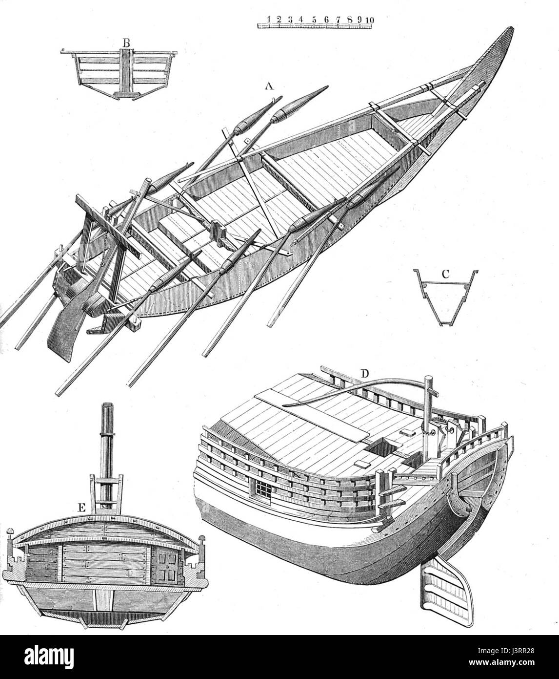 This title refers to a Japanese junk from the 1850s, a traditional ...