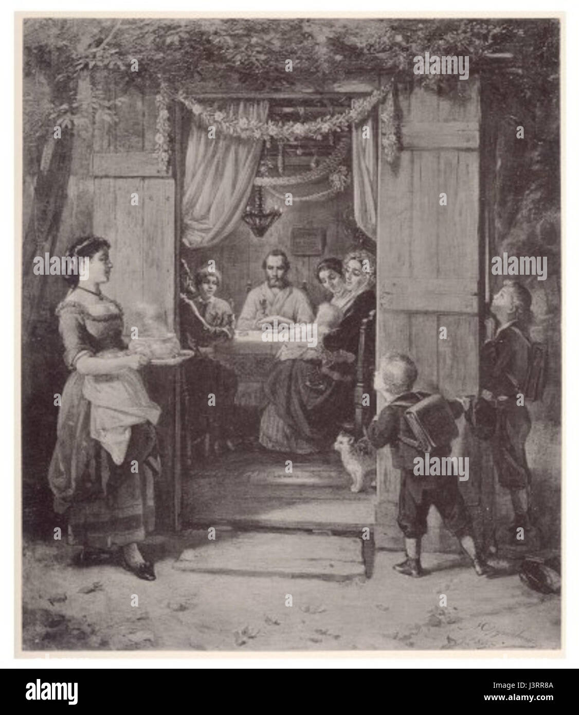 Ancient jewish family painting hi-res stock photography and images - Alamy