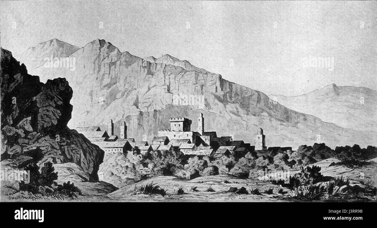 This illustration is from a reconnaissance mission in Morocco, offering ...