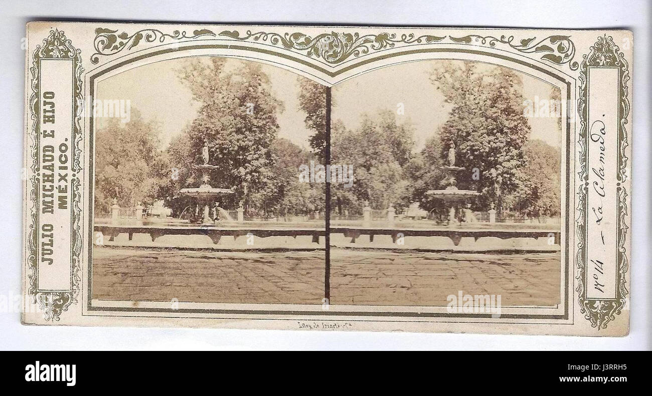 Julio Michaud E Hijo's 'La Alameda' (c. 1860) is a notable work ...