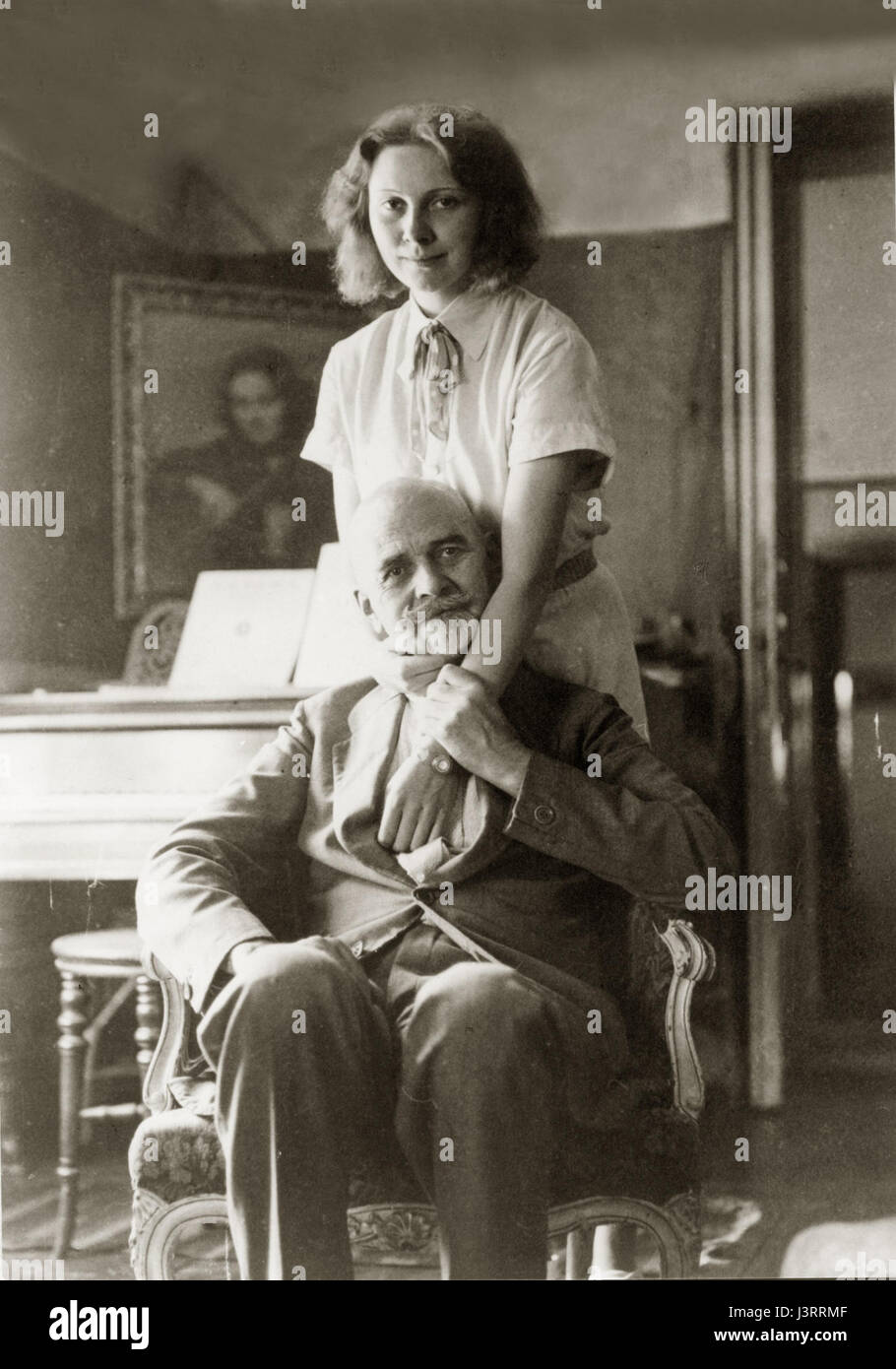 Kazimierz Ostaszewski, with his daughter Yolanta, is a historical ...