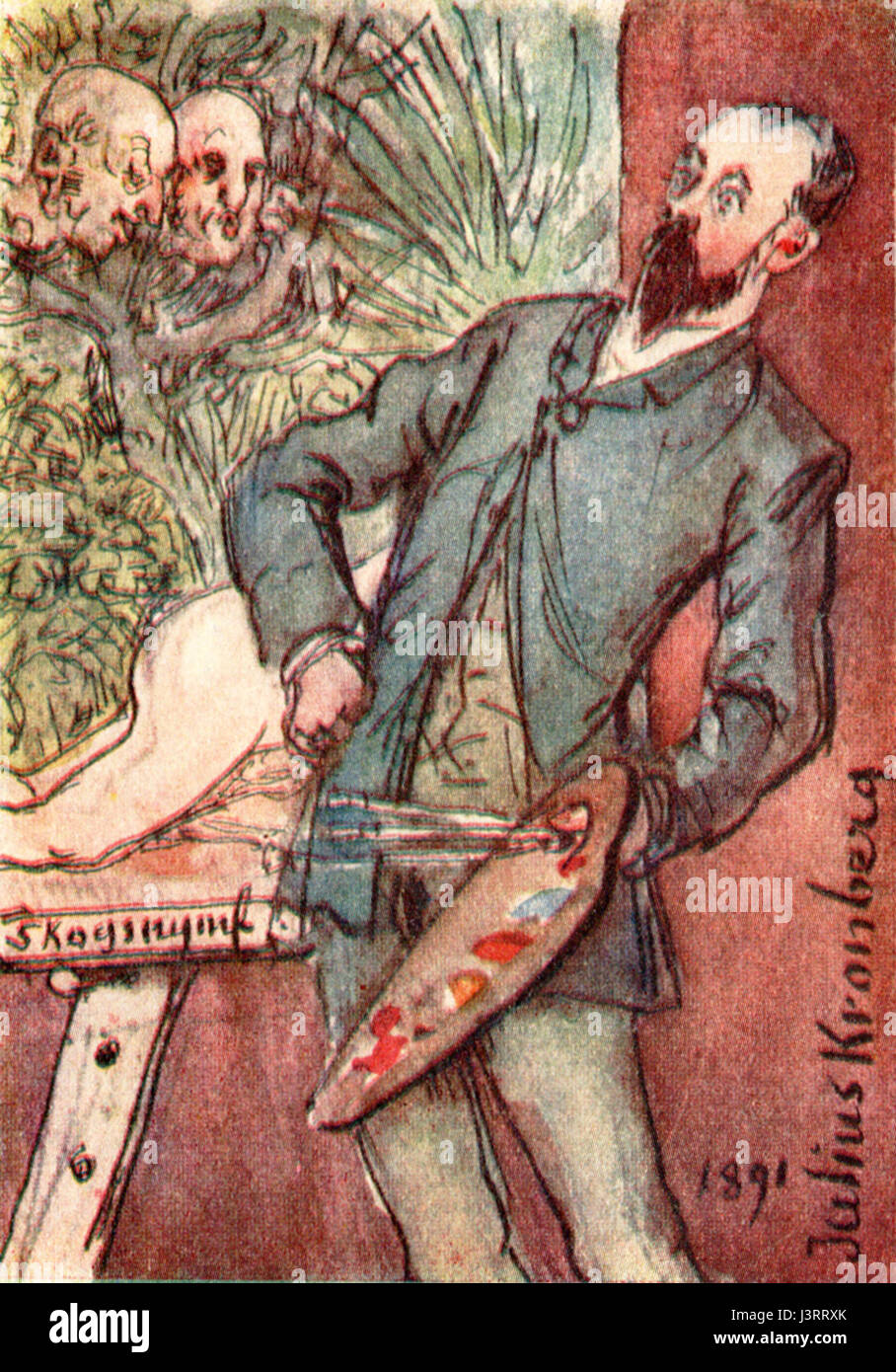 Julius kronberg hi-res stock photography and images - Alamy