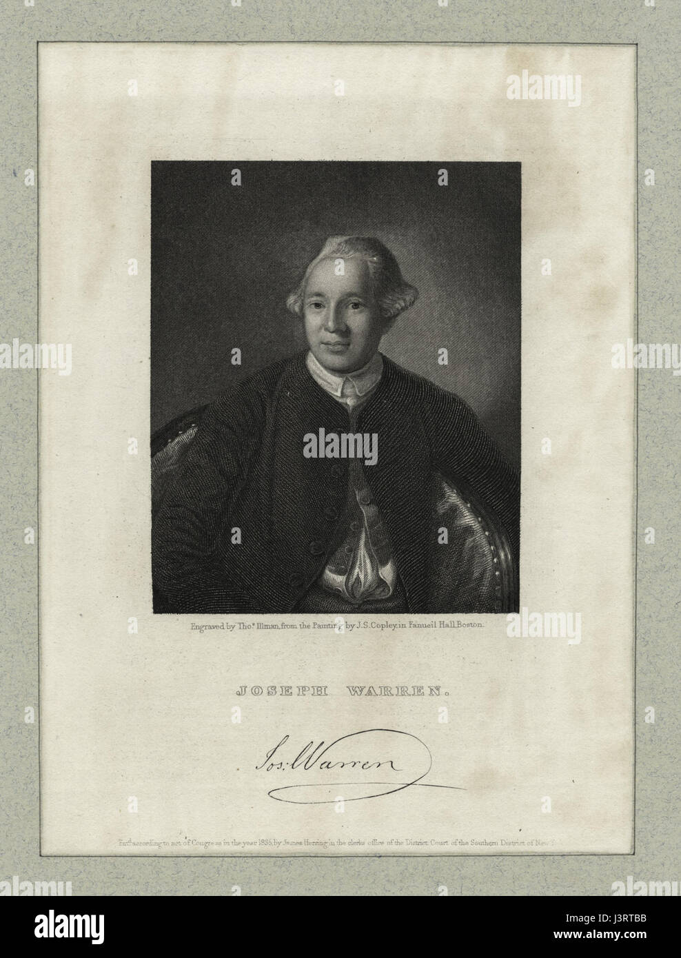 Joseph Warren (NYPL NYPG94 F149 419918 Stock Photo - Alamy