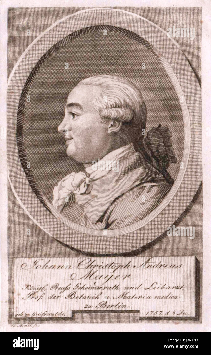 Johann Christoph Andreas Mayer was a German mathematician and ...