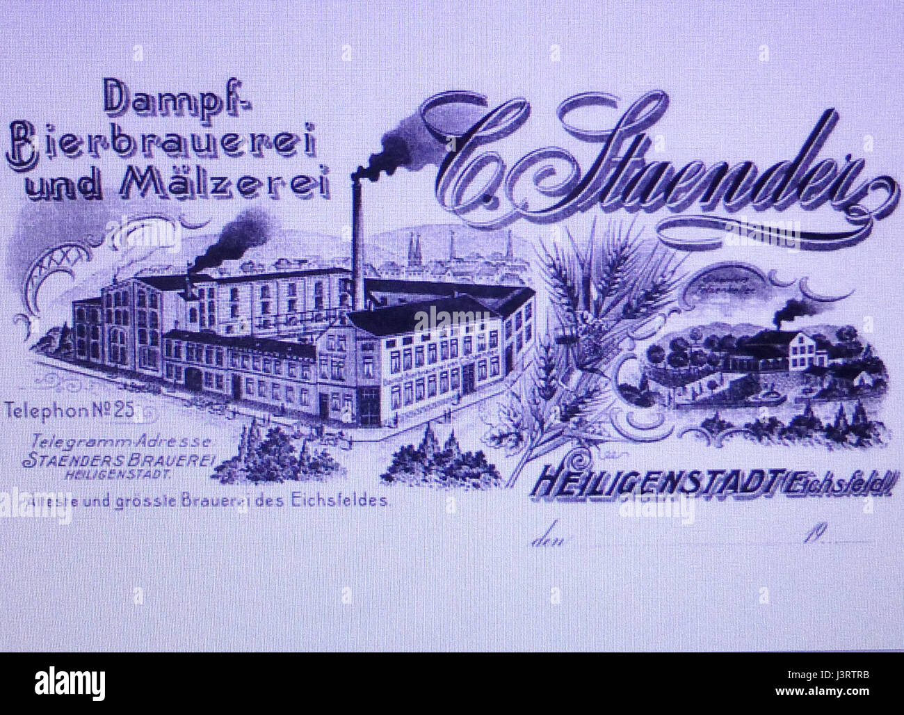 The 'Karte Bier Hig' is a historical map, likely depicting the region ...