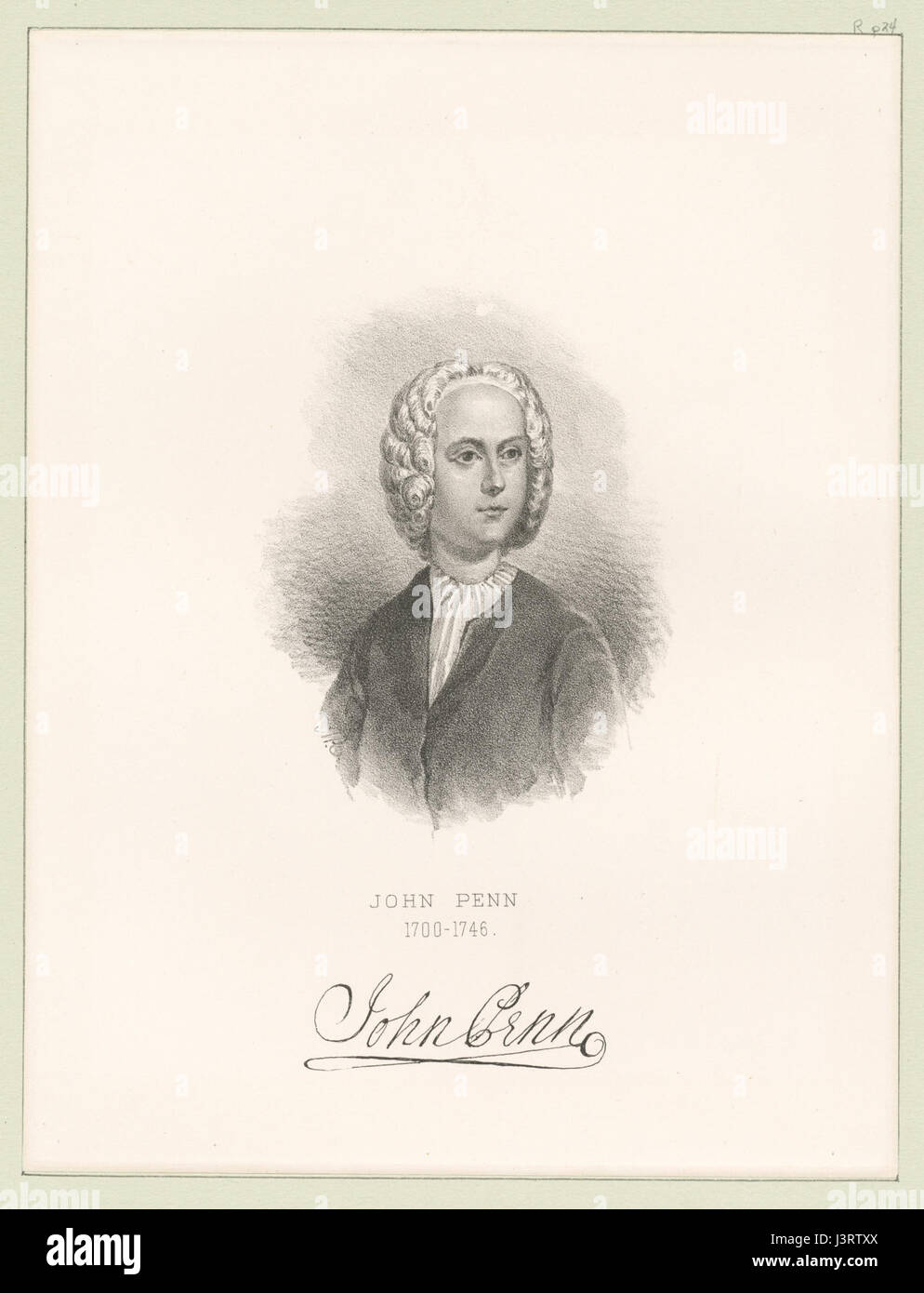 John Penn (1700–1746) was a prominent figure in colonial American ...