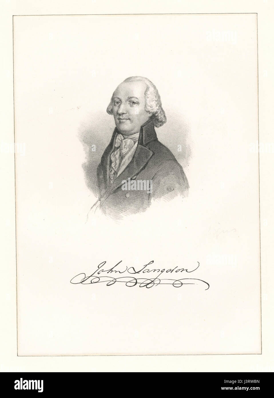 Map of langdon hi-res stock photography and images - Alamy