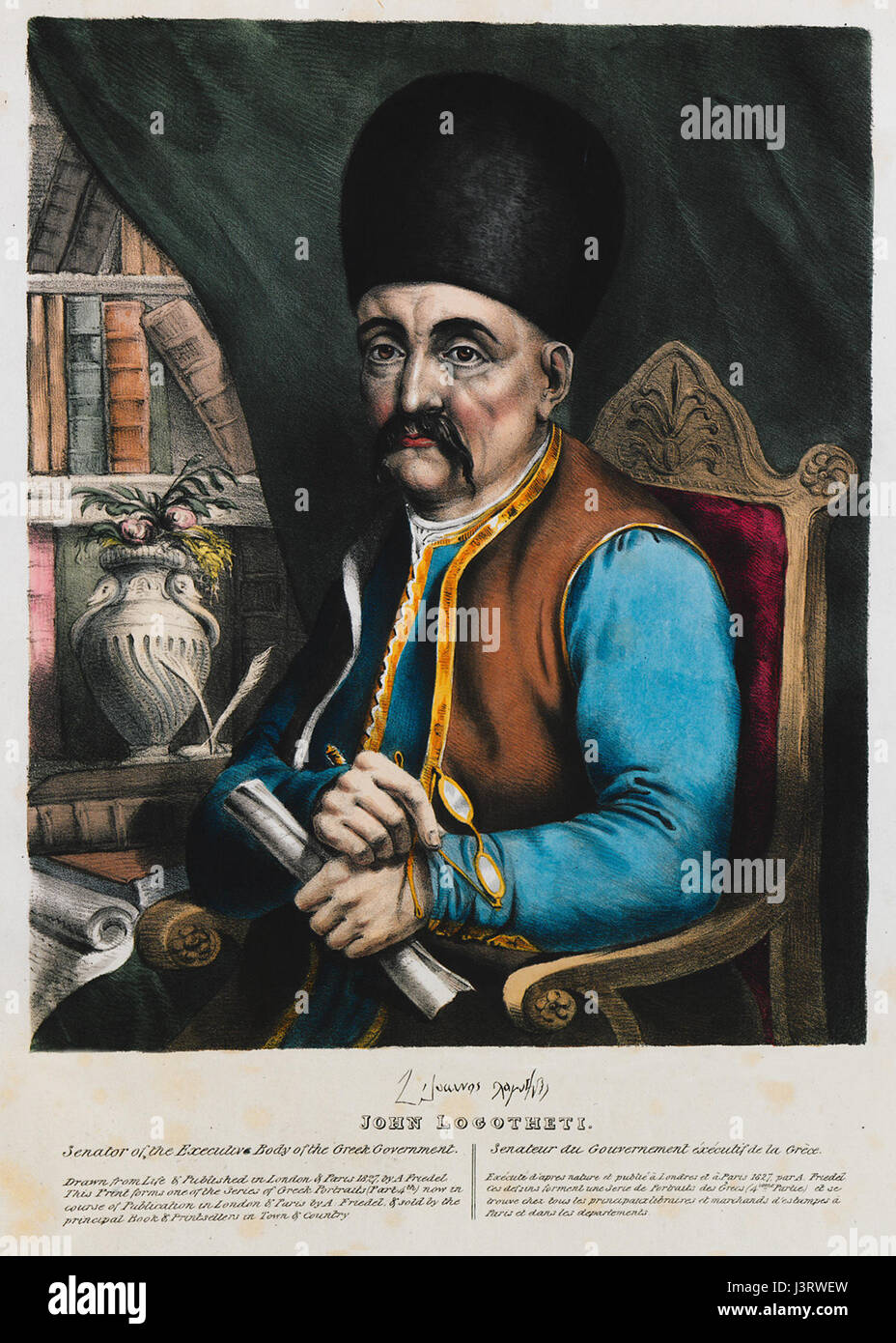 John Logotheti was a senator in the Executive Body of the Greek ...