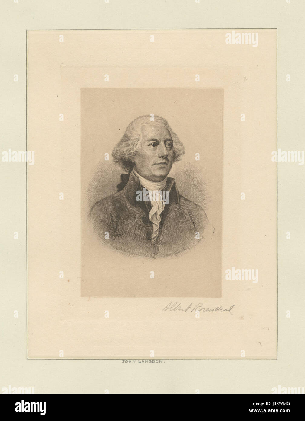 Map of langdon hi-res stock photography and images - Alamy