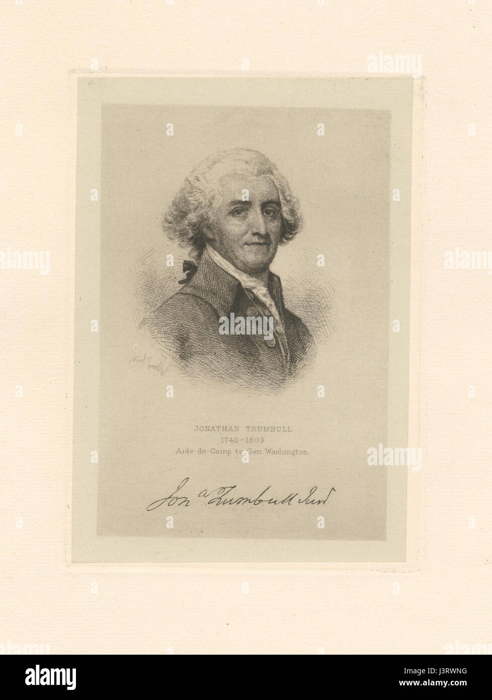 Jonathan Trumbull, aide de camp to Gen. Washington (NYPL NYPG97 F85 ...