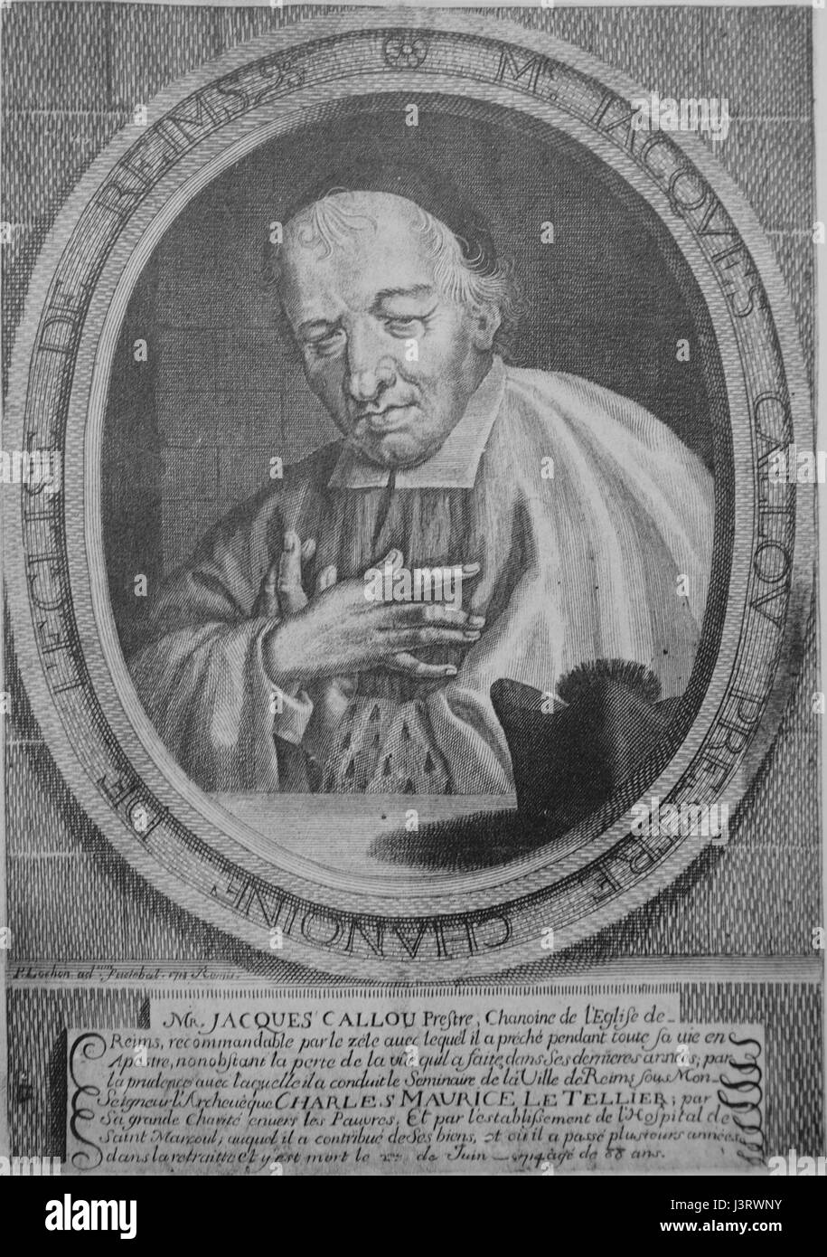 J Callou grav Lochon Stock Photo - Alamy