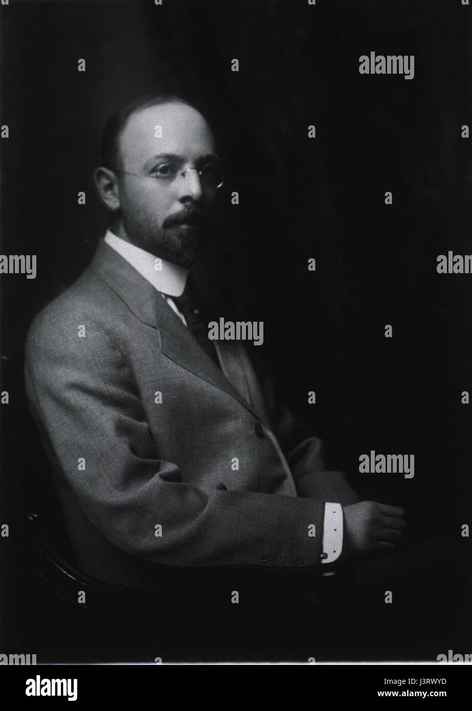 Portrait of Isador Coriat, painted in 1914, showcasing the style and ...