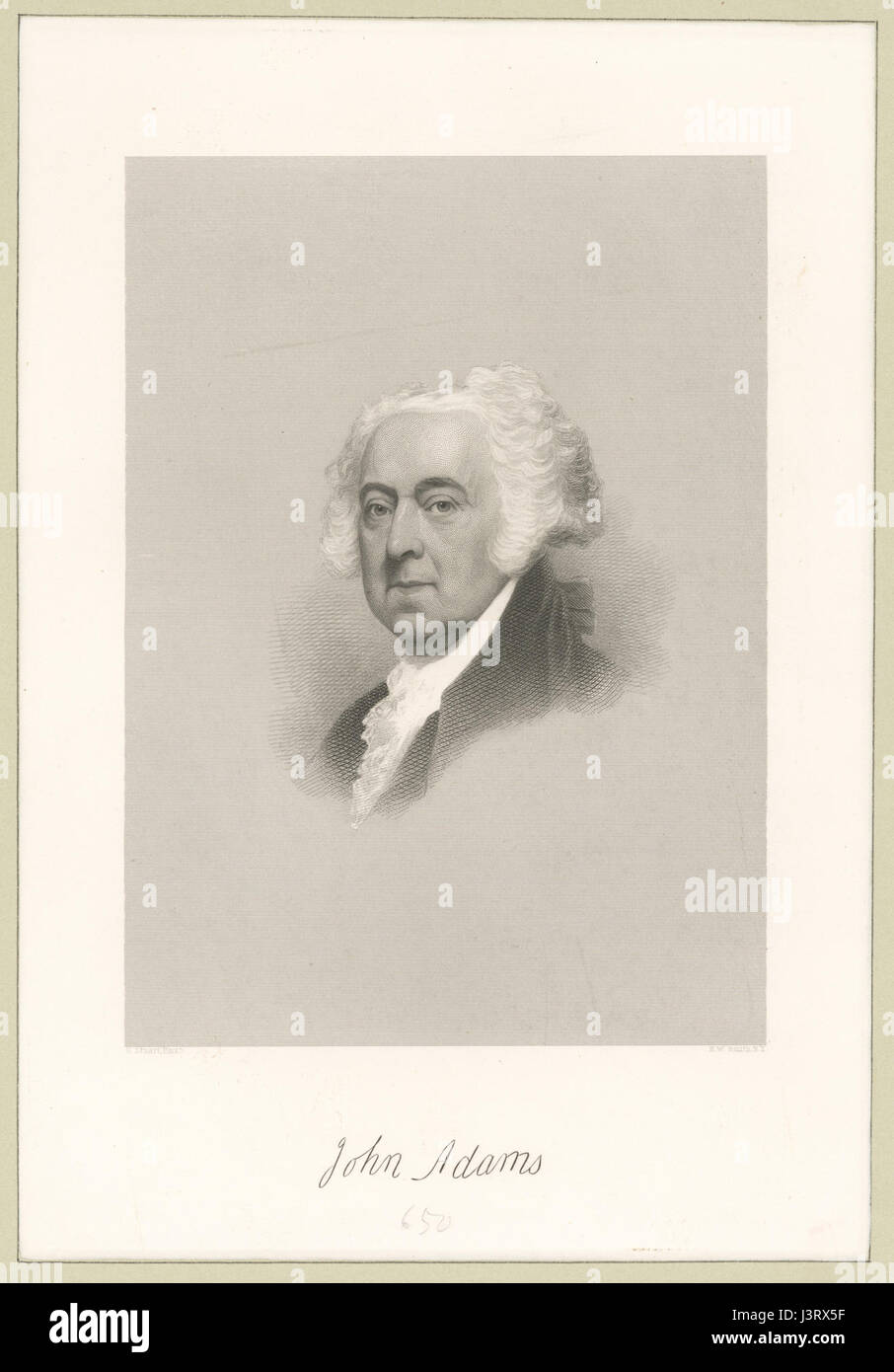 President john adams portrait hi-res stock photography and images - Alamy
