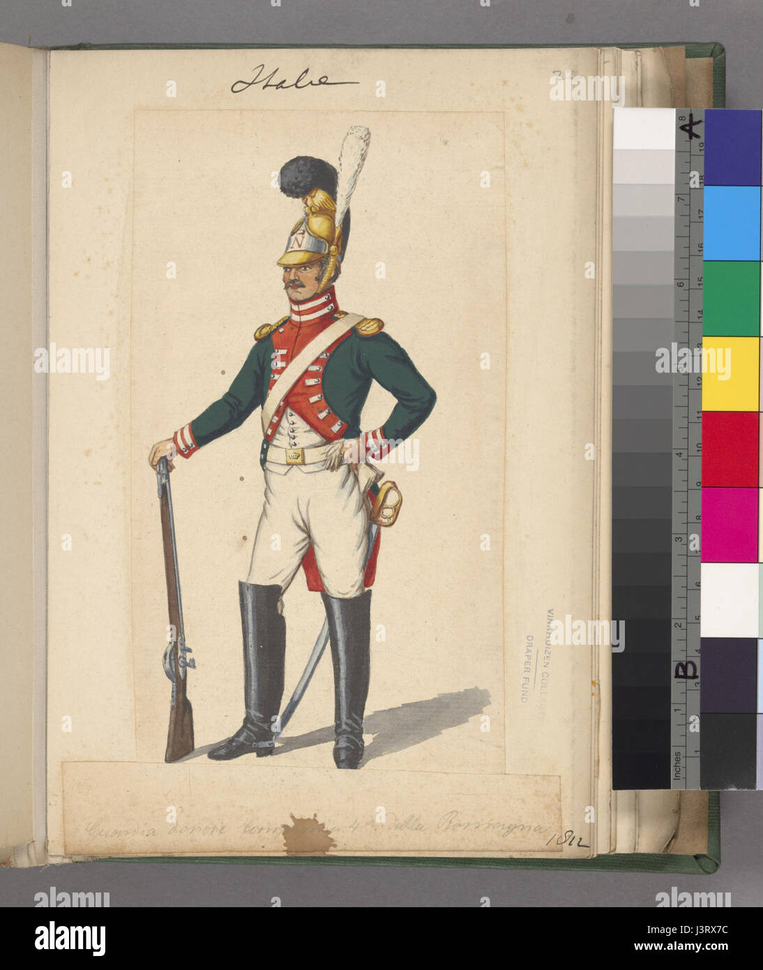 Italy, 1812 (NYPL b14896507 1528361 Stock Photo - Alamy