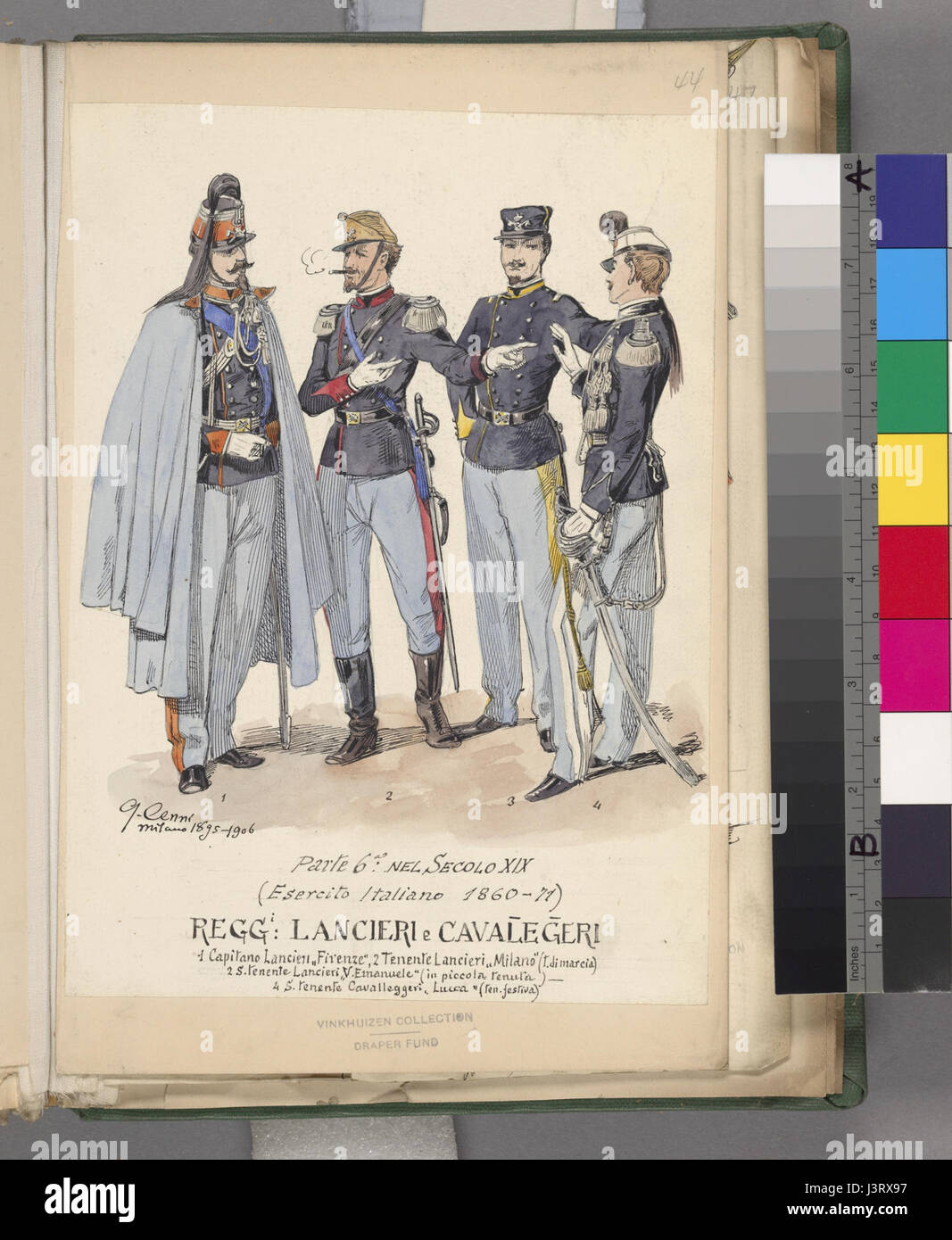 Map of italy 1870 hi-res stock photography and images - Alamy