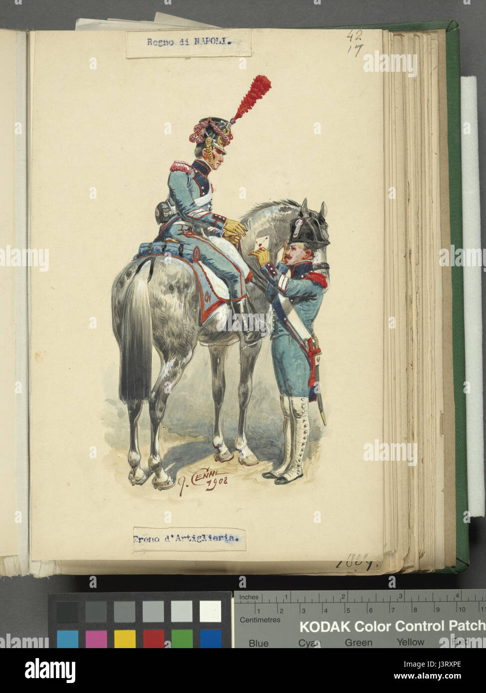 This historical map from 1809 shows the Kingdom of the Two Sicilies ...