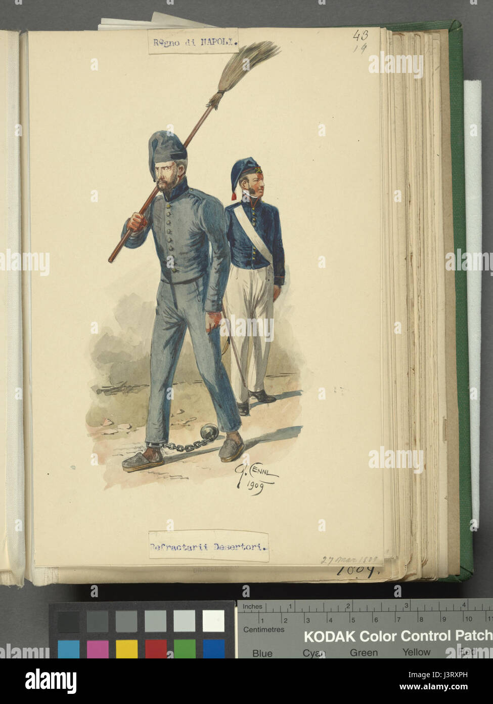 This map or illustration from 1809 depicts the Kingdom of the Two ...