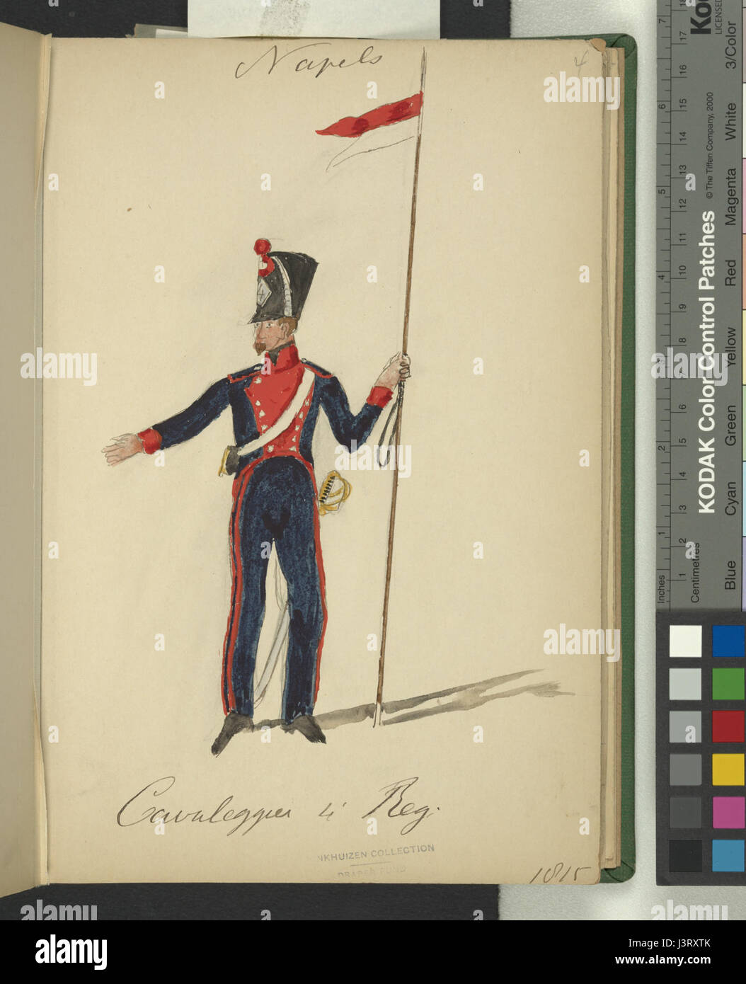 'Italy. Kingdom of the Two Sicilies, 1815' illustrates a pivotal moment ...