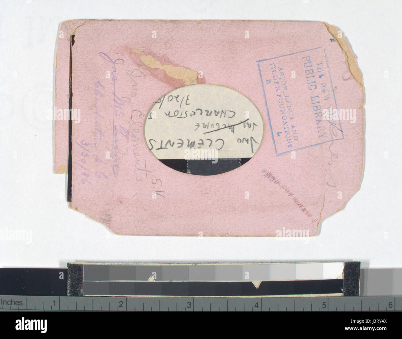 Jack Clements, 3 20 86 (NYPL b13537024 55966 Stock Photo - Alamy