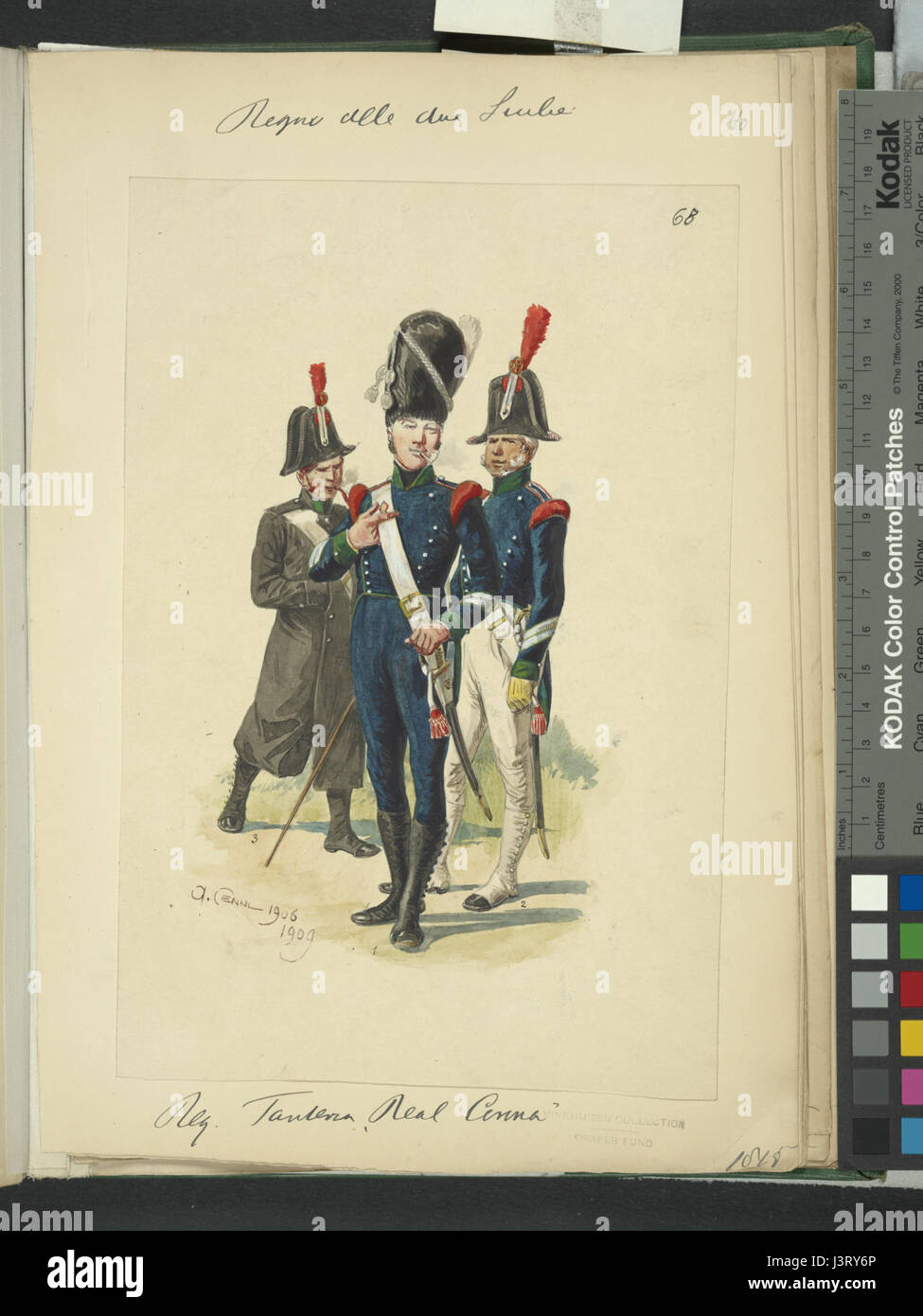 Italy 1815 map hi-res stock photography and images - Alamy