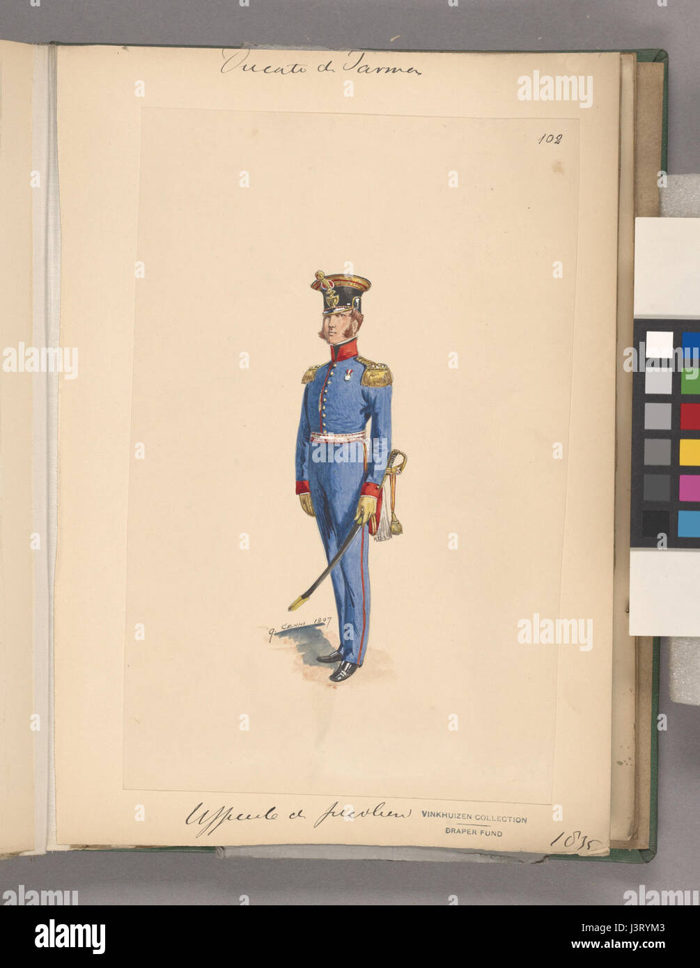 Map of italy 1835 hi-res stock photography and images - Alamy