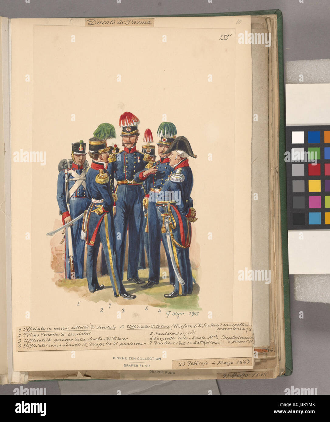 Map of italy 1848 hi-res stock photography and images - Alamy