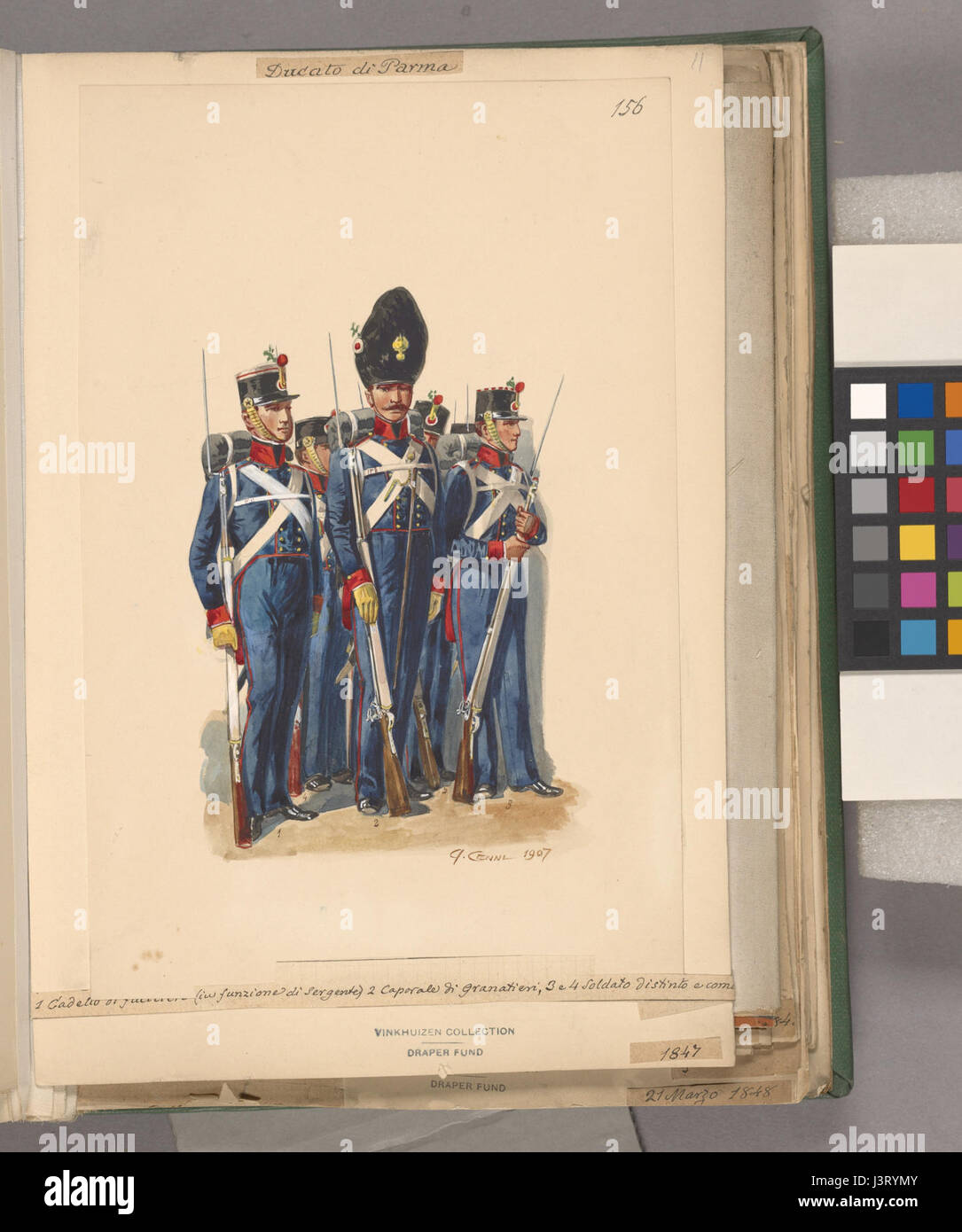 Map of italy 1848 hi-res stock photography and images - Alamy