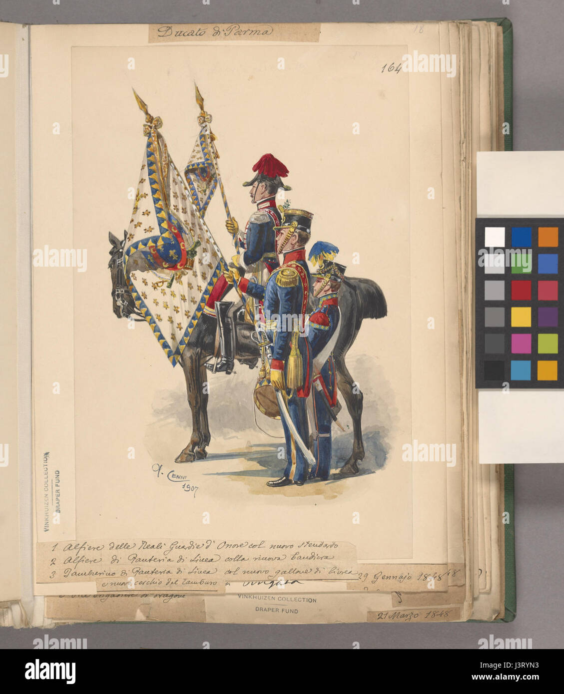 Map of italy 1848 hi-res stock photography and images - Alamy