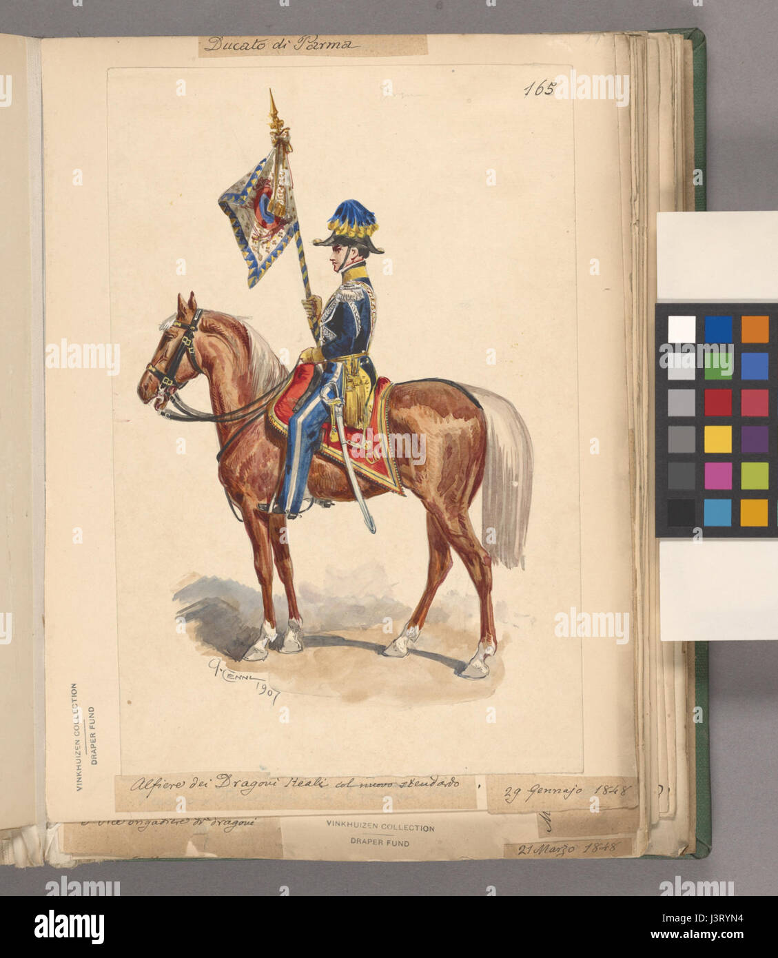 Map of italy 1848 hi-res stock photography and images - Alamy