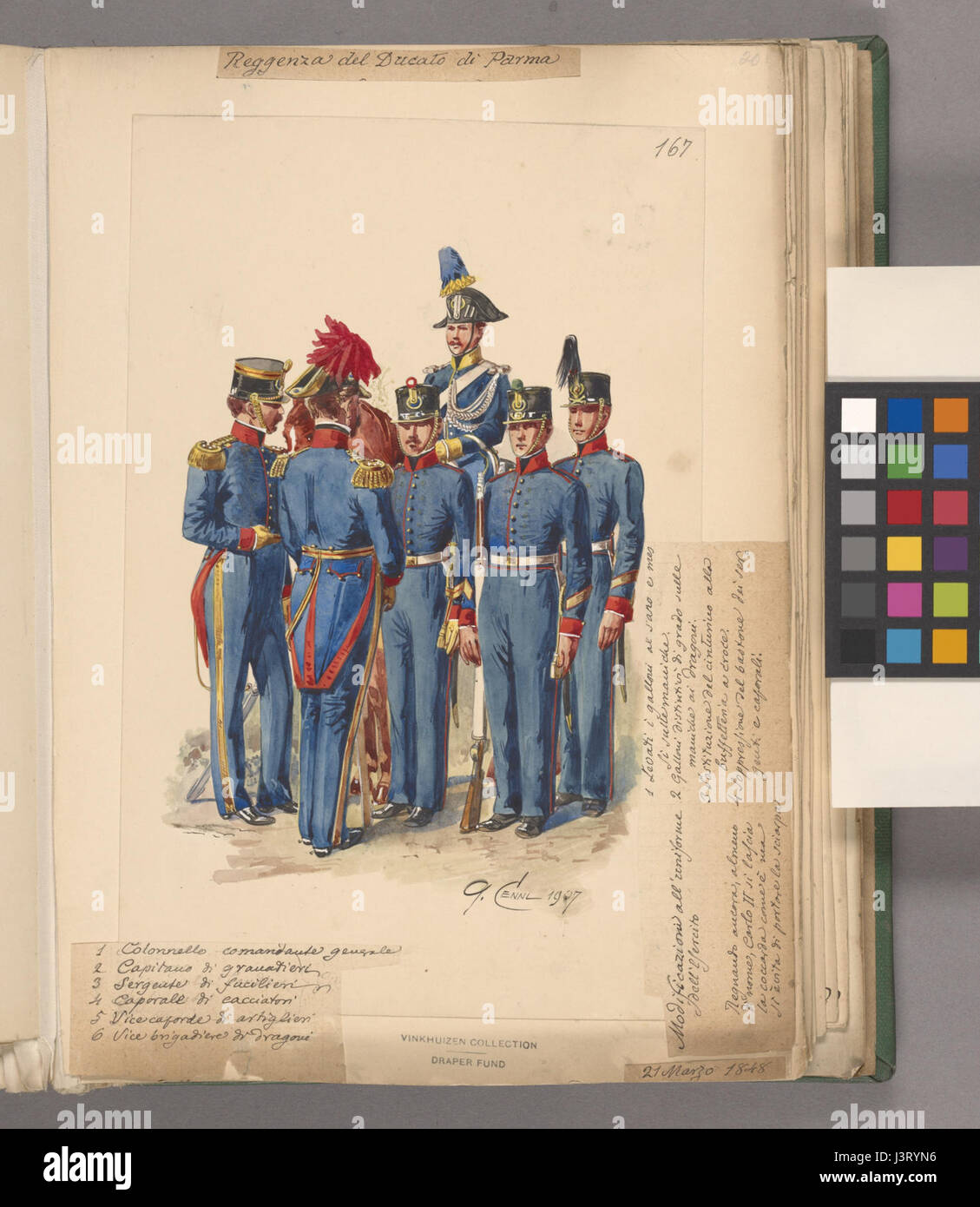 Map of italy 1848 hi-res stock photography and images - Alamy