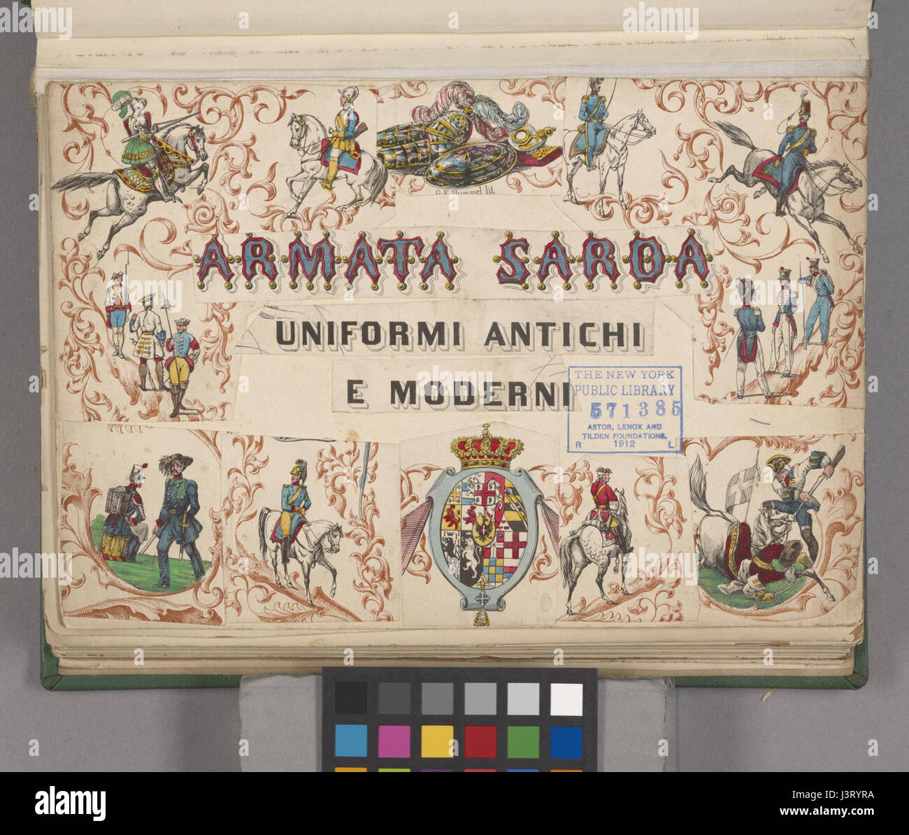 This historical map of Sardinia, created between 1803 and 1818 ...
