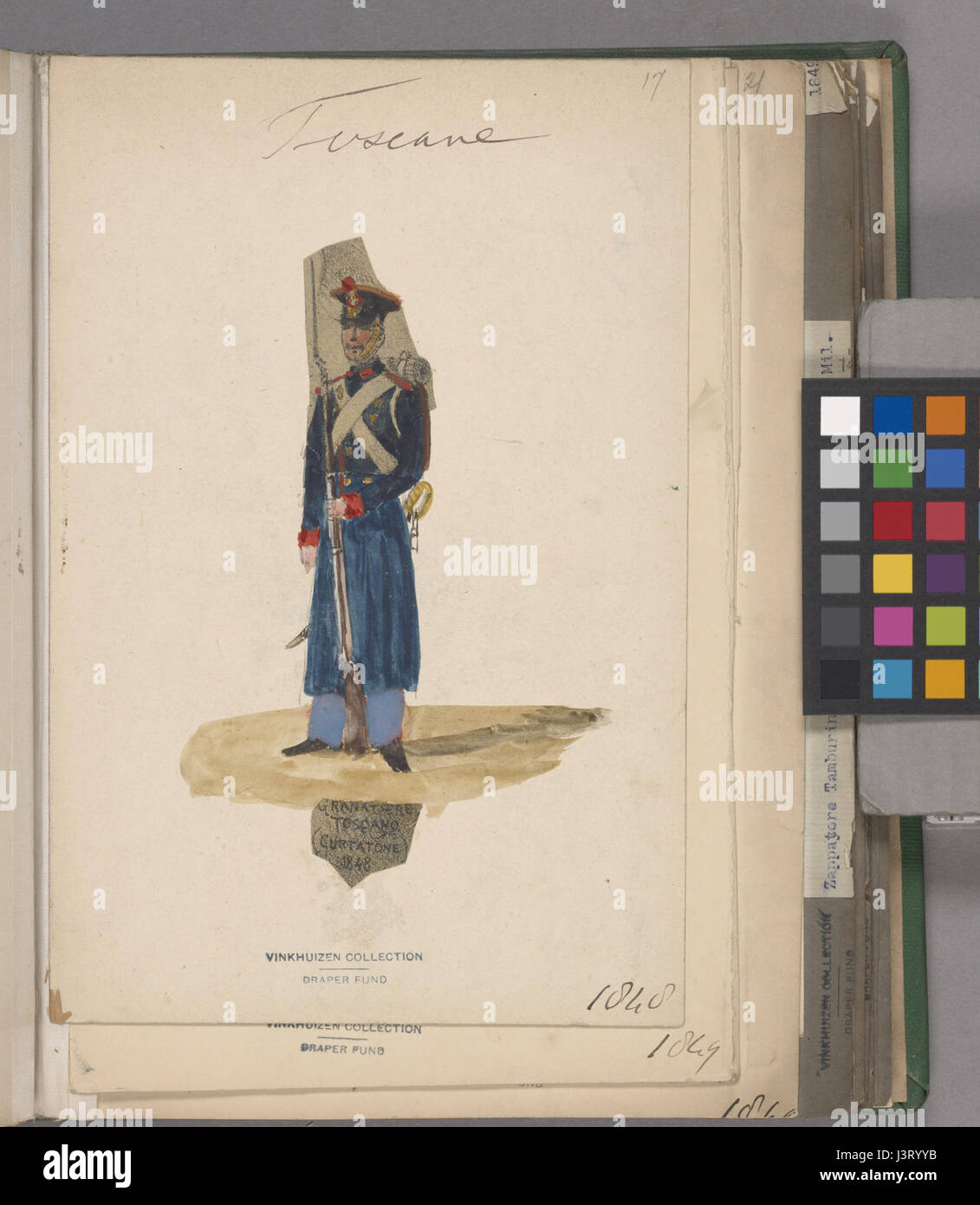 Map of italy 1848 hi-res stock photography and images - Alamy