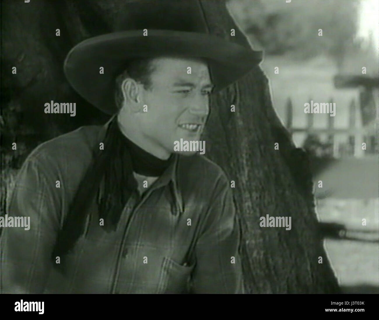 This 1934 image of John Wayne captures the early stage of his acting ...