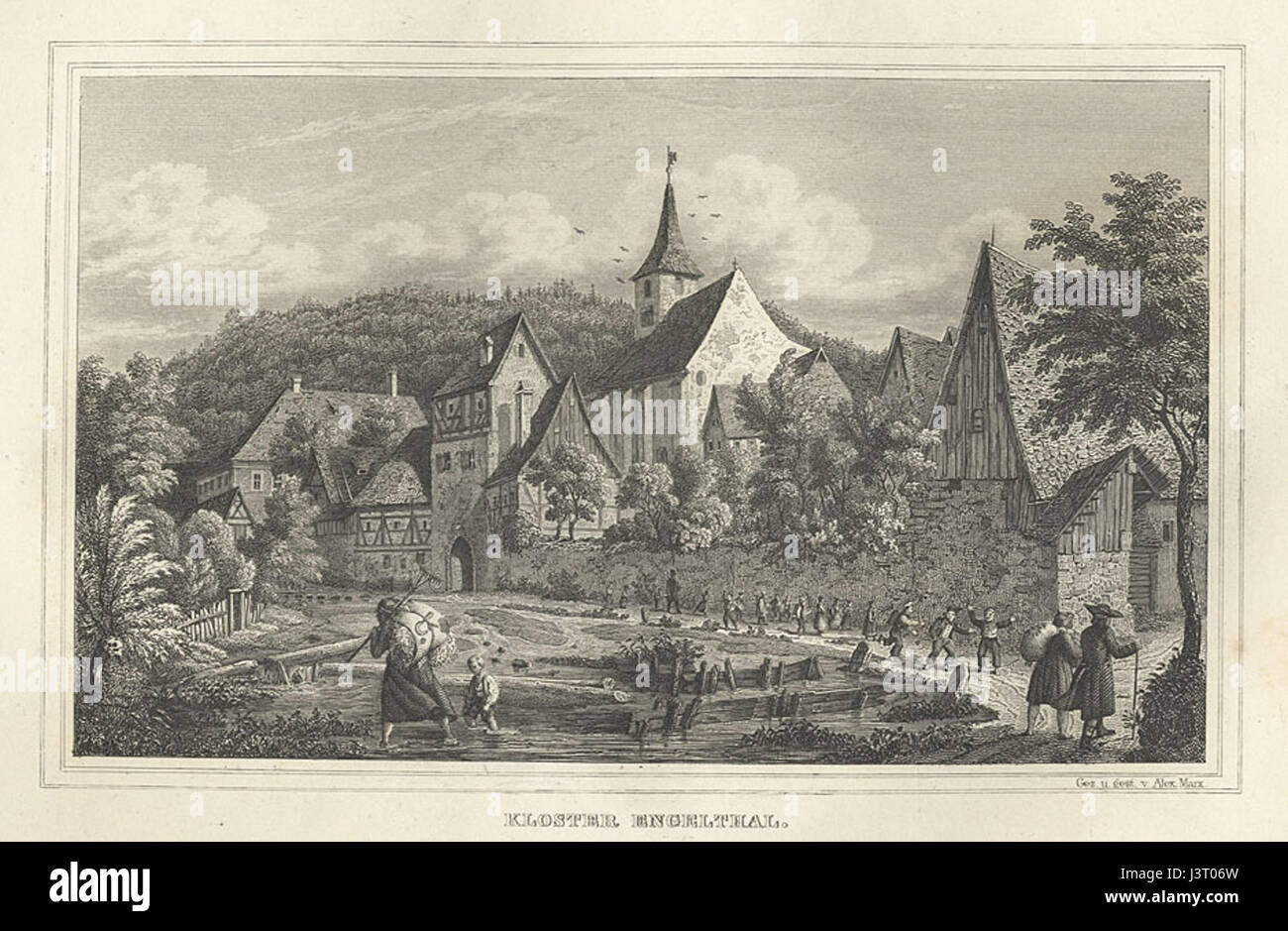 Kloster Engelthal, with a connection to Alexander Marx, refers to a ...