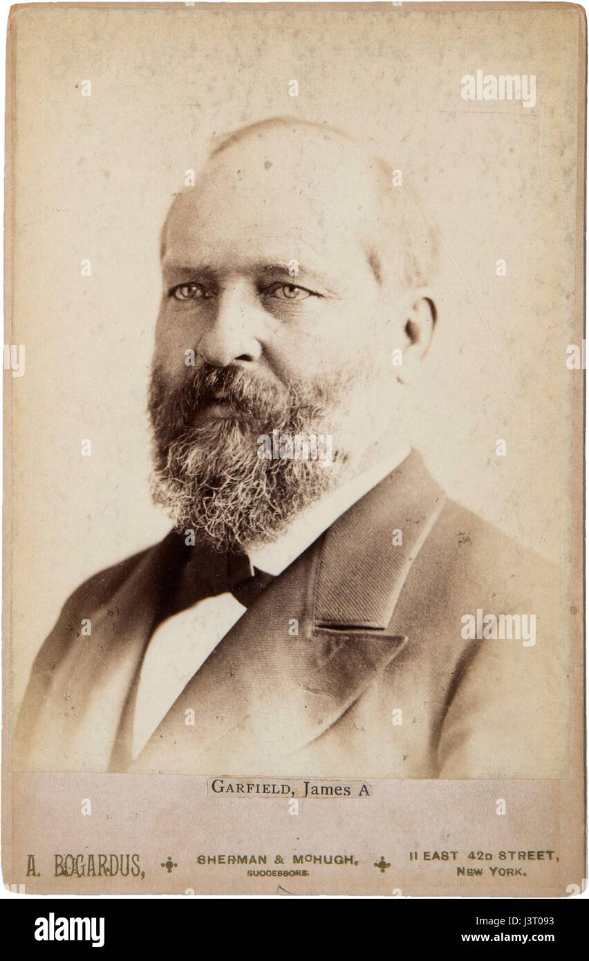 Vintage photo of james a garfield hi-res stock photography and images ...