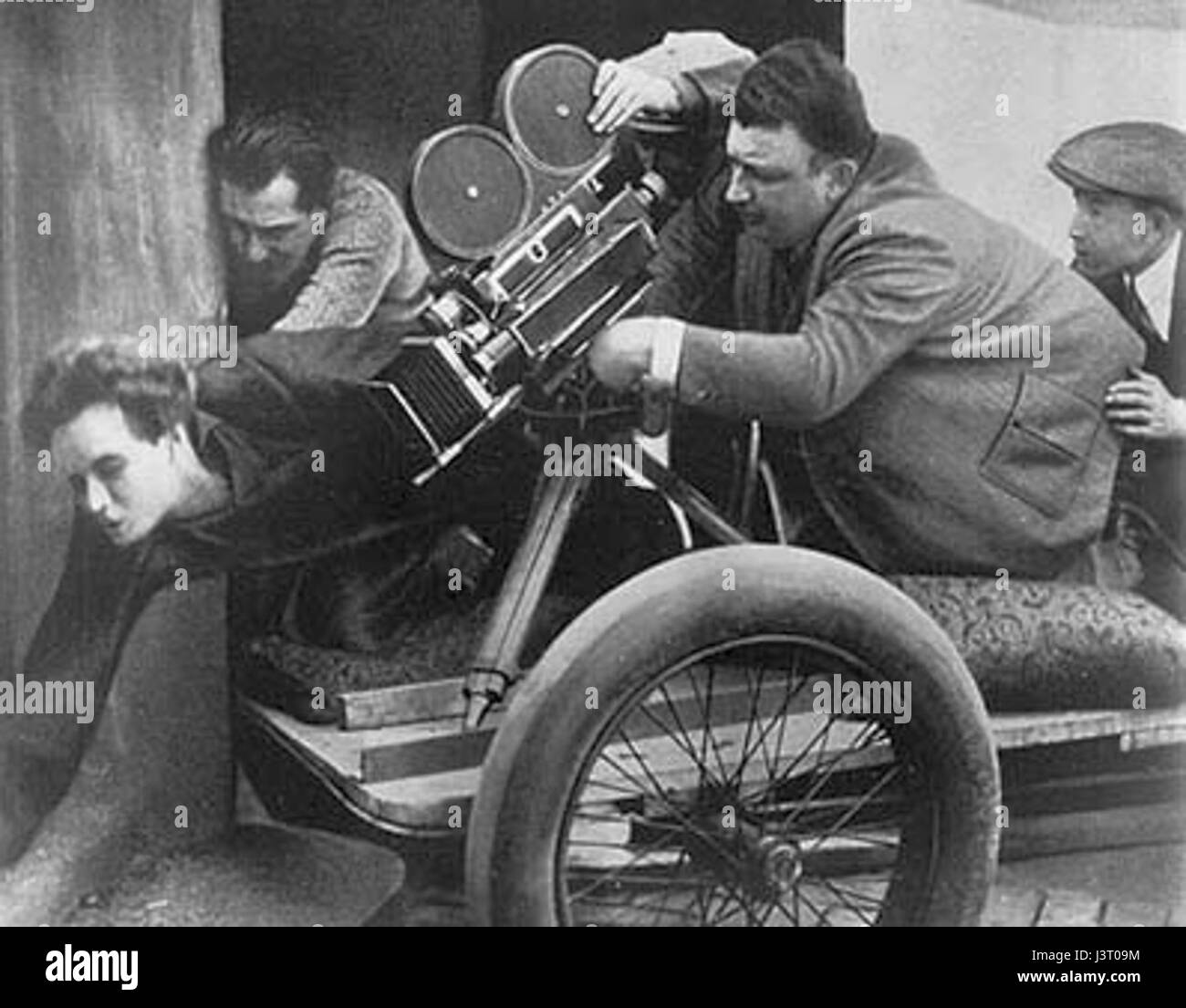 Filmmaking, camera, director Black and White Stock Photos & Images - Alamy