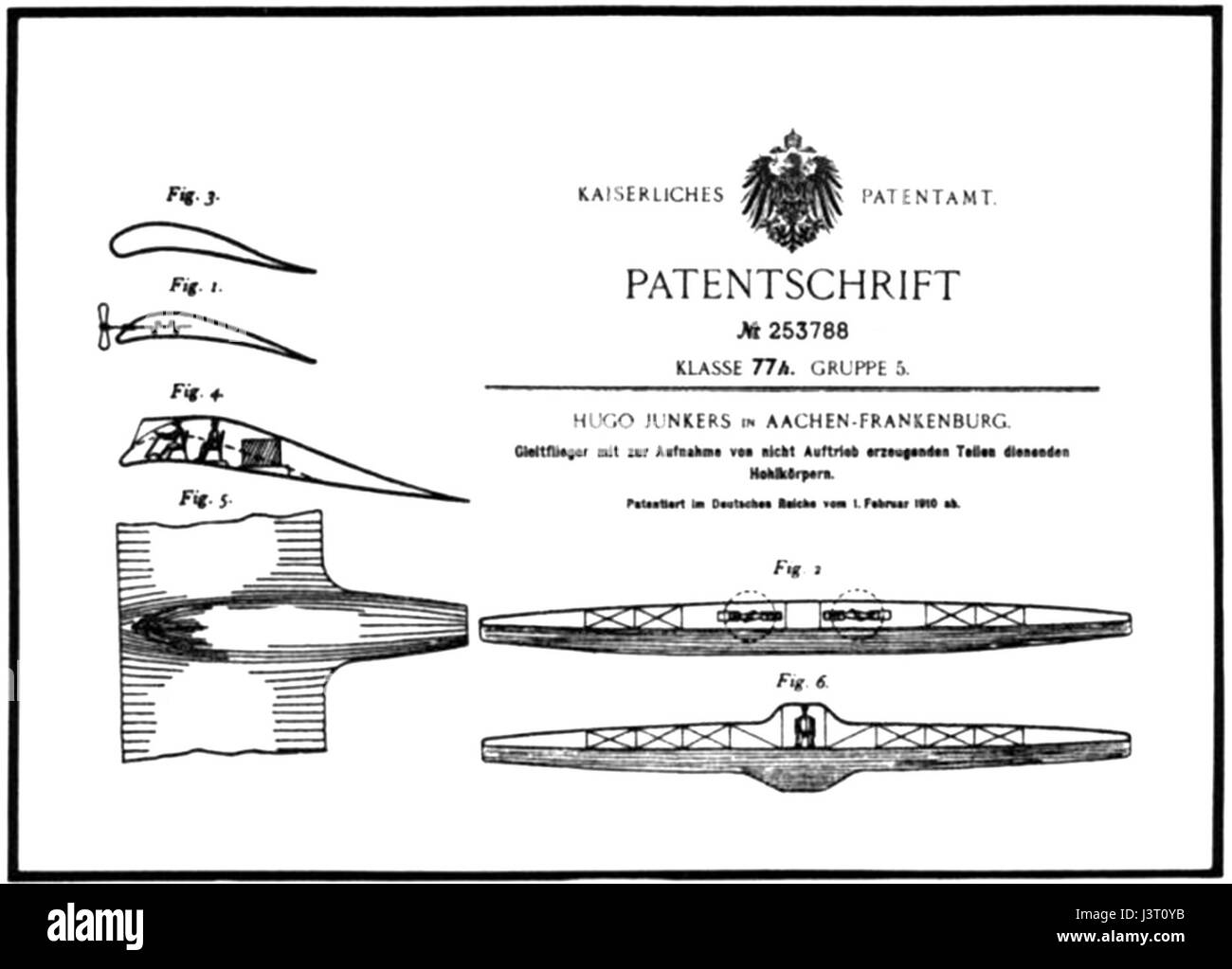 This is the drawing from Junkers Patent 253788, an important document ...