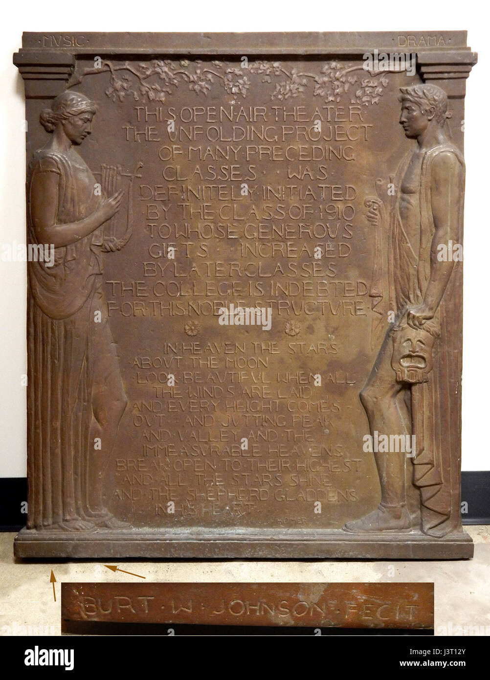 This artifact, a Greek theater tablet attributed to Johnson Burt ...
