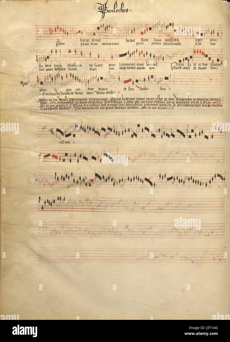 Jacob Senleches' 'La harpe de melodie' is a medieval musical ...