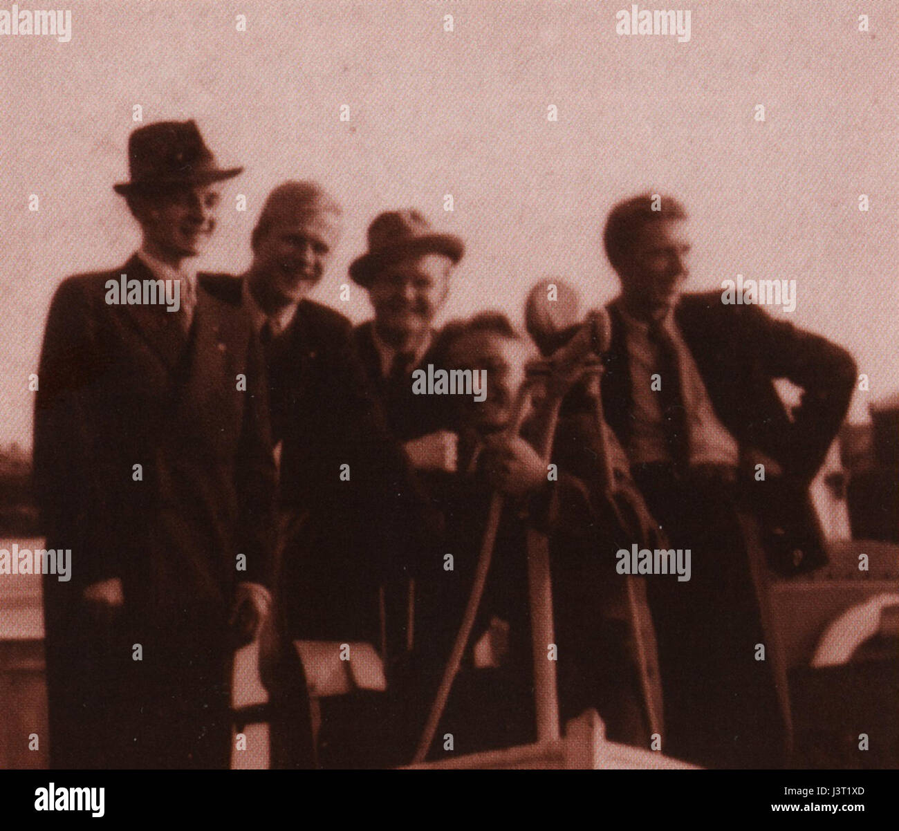 A photograph of a performance by the Jaroseko Kvartetas, a string ...