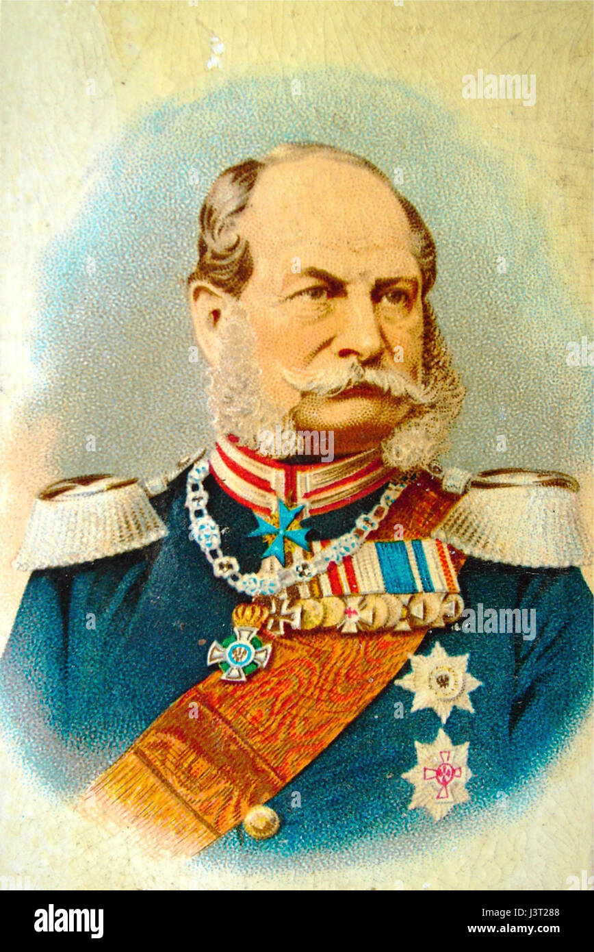 Kaiser Wilhelm I Stock Photo - Alamy