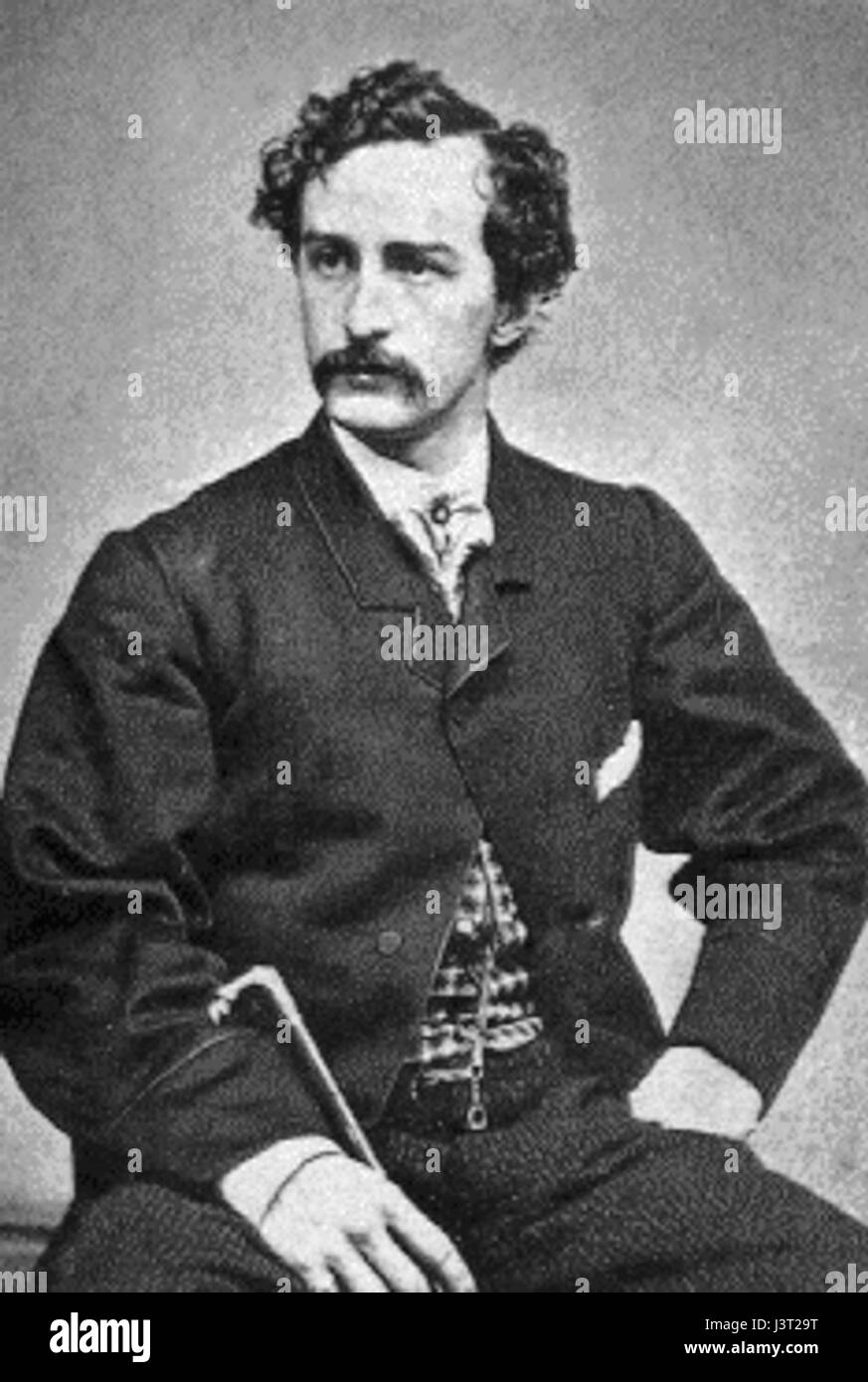 J.W. Booth refers to a historical figure, possibly connected to an ...