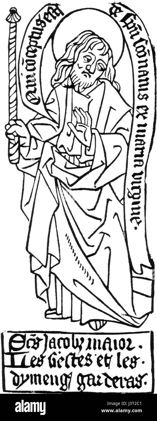 Jakobus Maior, or Saint James the Greater, was one of the Twelve ...