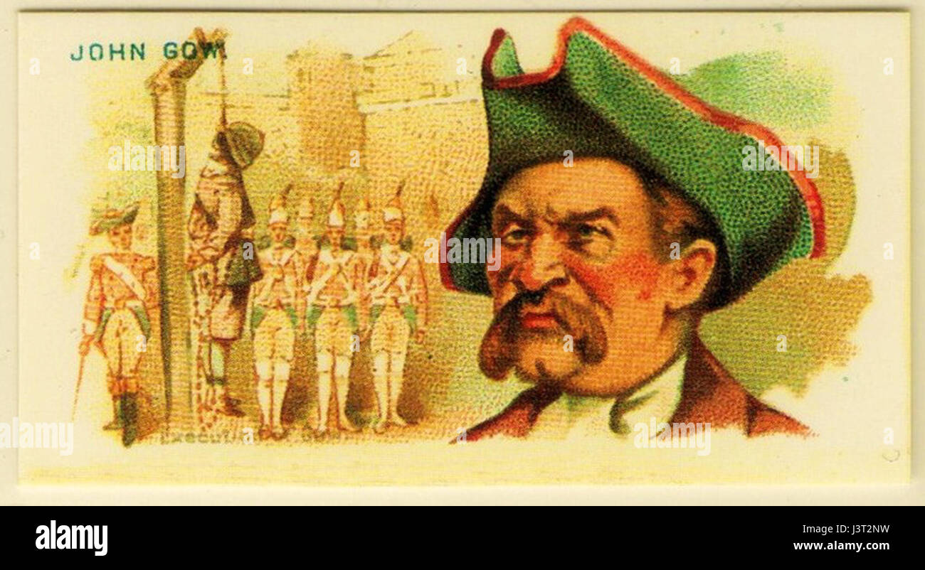 John Gow was a notorious Scottish pirate in the 18th century. He gained ...