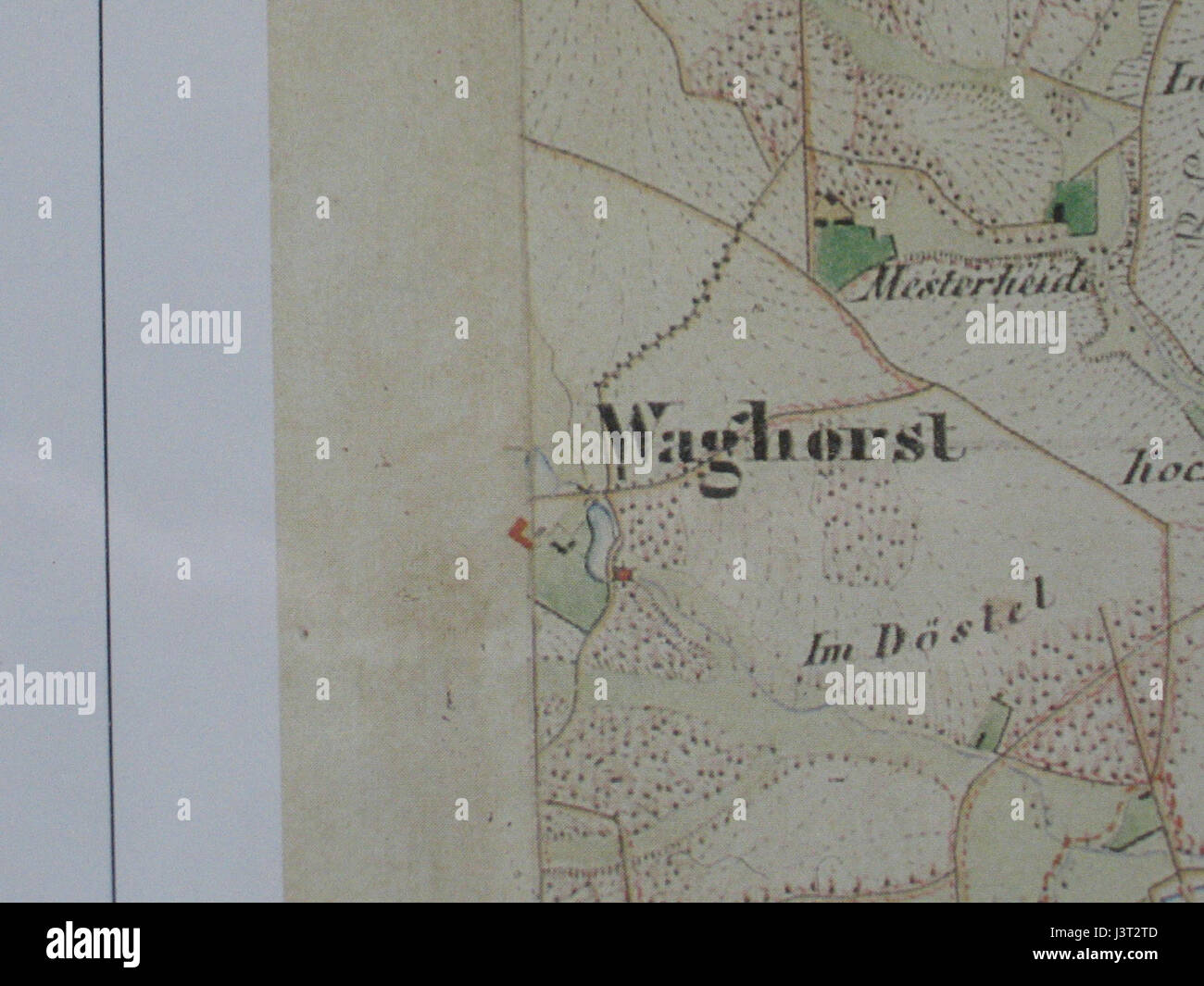 The Katasterkarte Quernheim 007 refers to a cadastral map or property ...