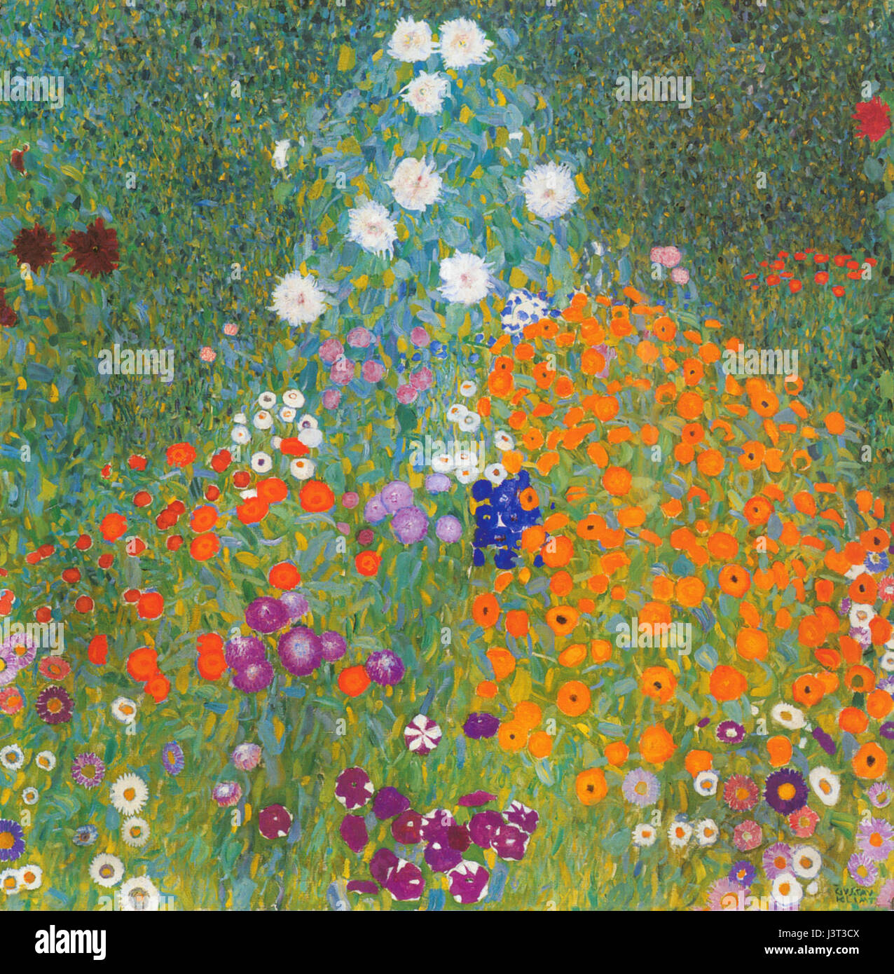 'Klimt Bauerngarten' refers to a painting by the Austrian artist Gustav ...