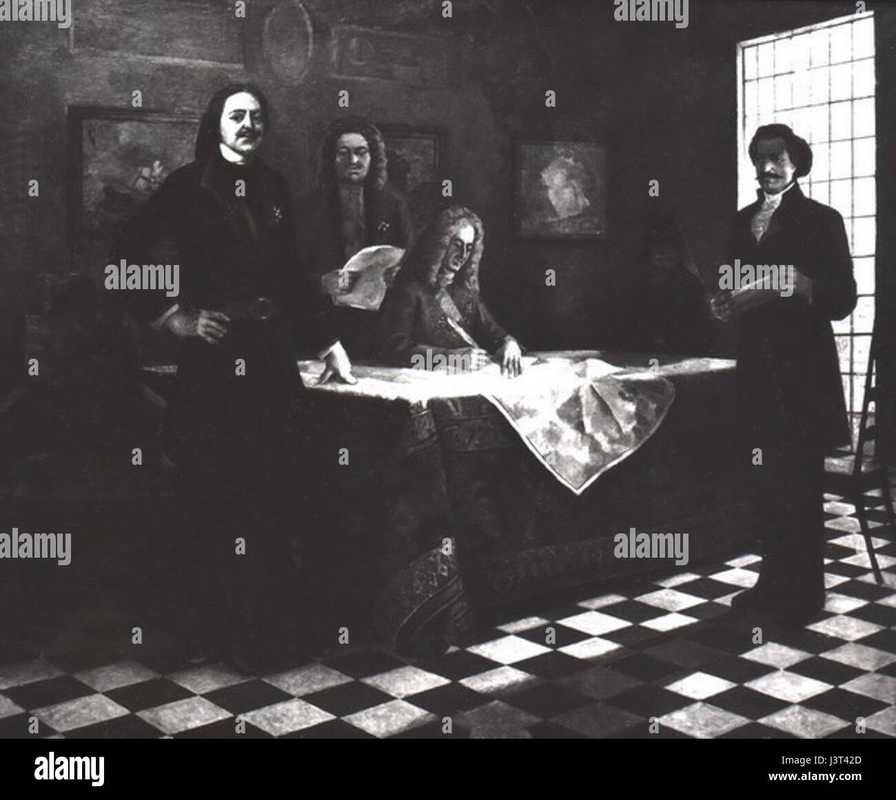 Israel Ori and Johann Wilhelm II Stock Photo - Alamy