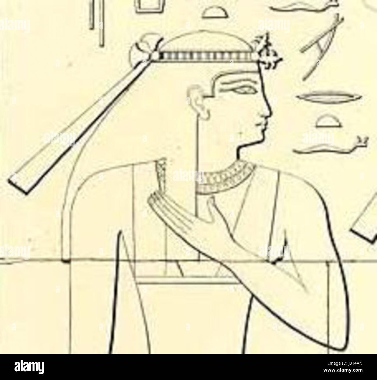 Roles of women in ancient egypt hi-res stock photography and images - Alamy